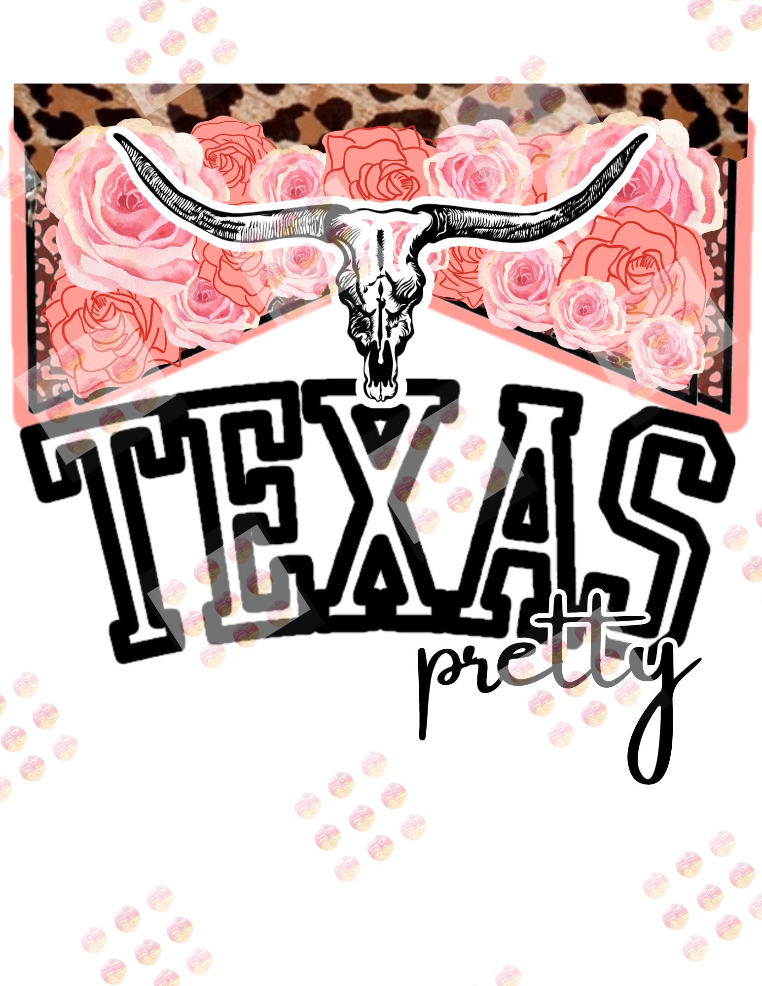 Texas Pretty Png Digital Download - Etsy