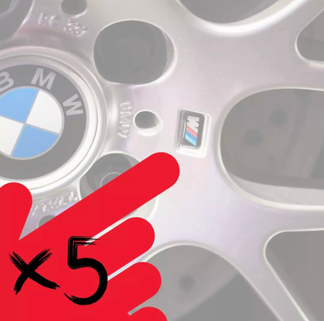 BMW M Sport Badge Alloy Wheel Sticker Performance Logo Gel - Etsy Canada