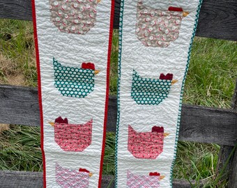 Chicken Table Runner - Etsy