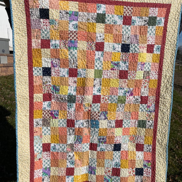 Scrappy Patchwork - Etsy