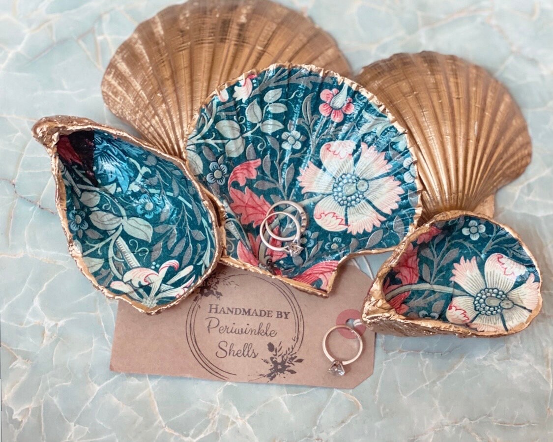 William Morris Compton Design Seashell - Etsy