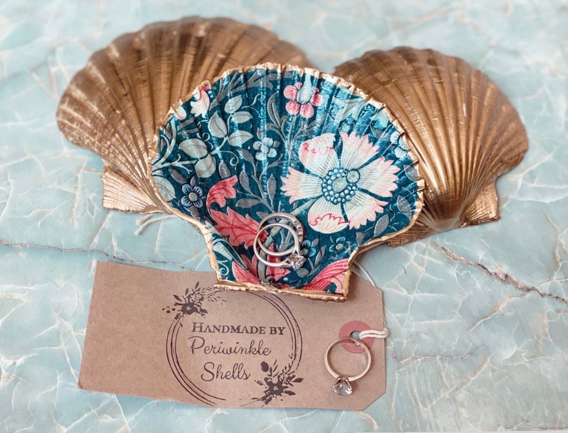 William Morris Compton Design Seashell - Etsy