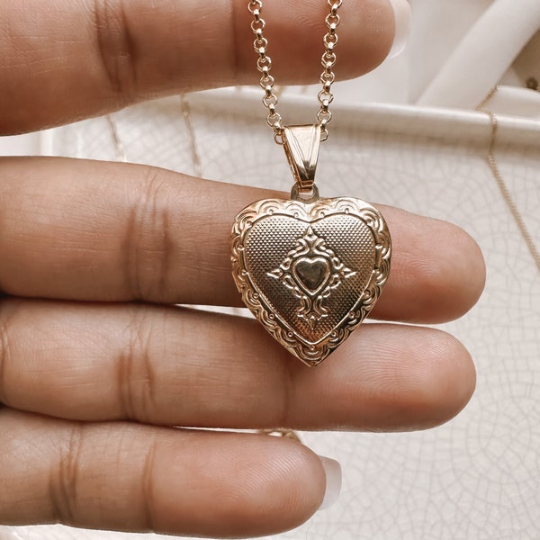 Heart Shaped Locket - Etsy