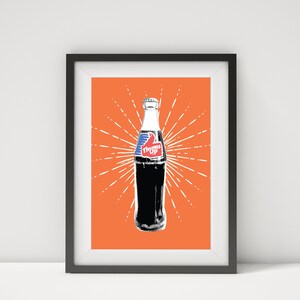 Thums up and Limca Set Indian Desi Wall Art Print Posters | Etsy
