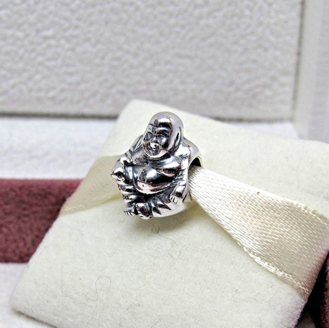 Pandora Buddha Silver Charm Meditation - Etsy UK