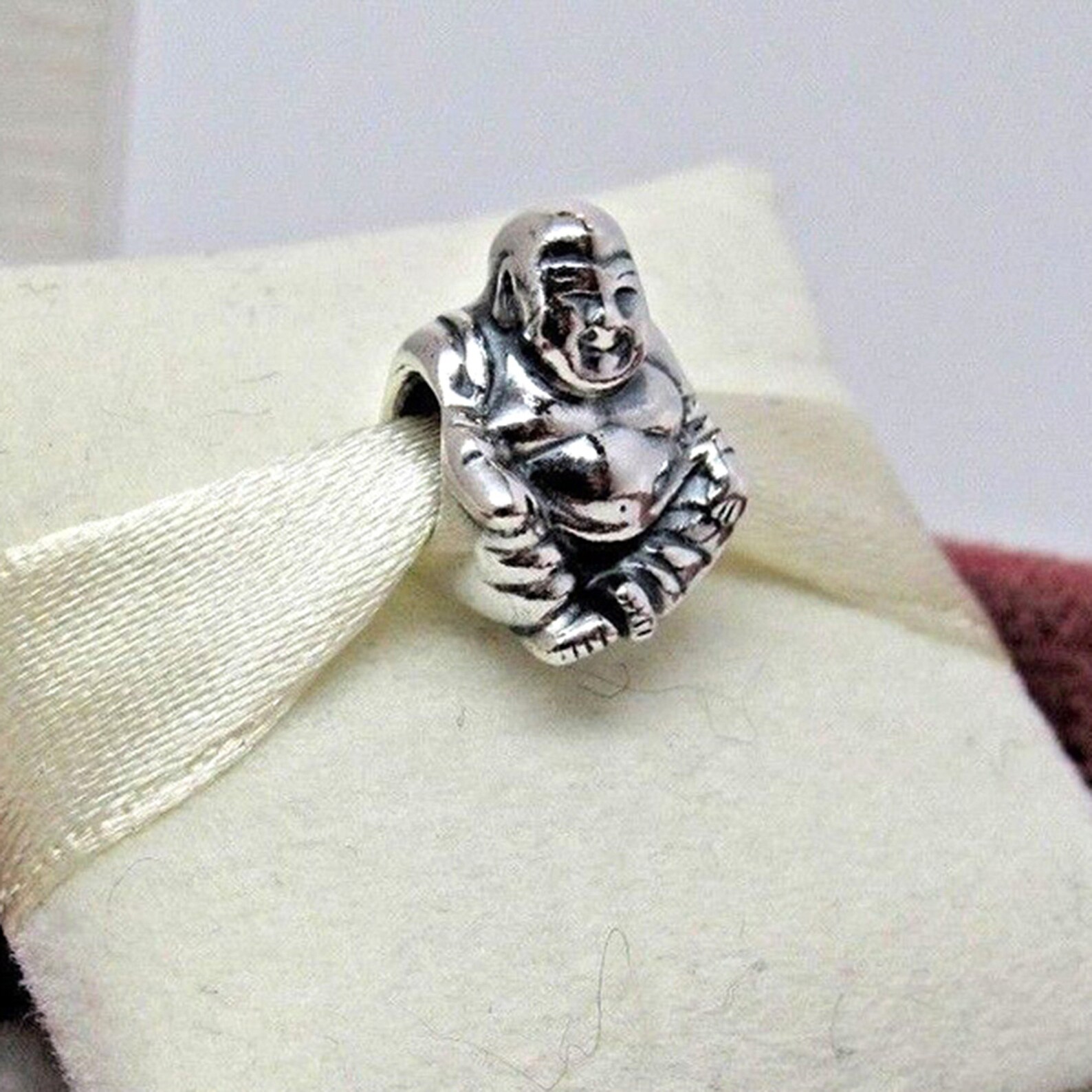 Pandora Buddha Silver Charm Meditation - Etsy UK