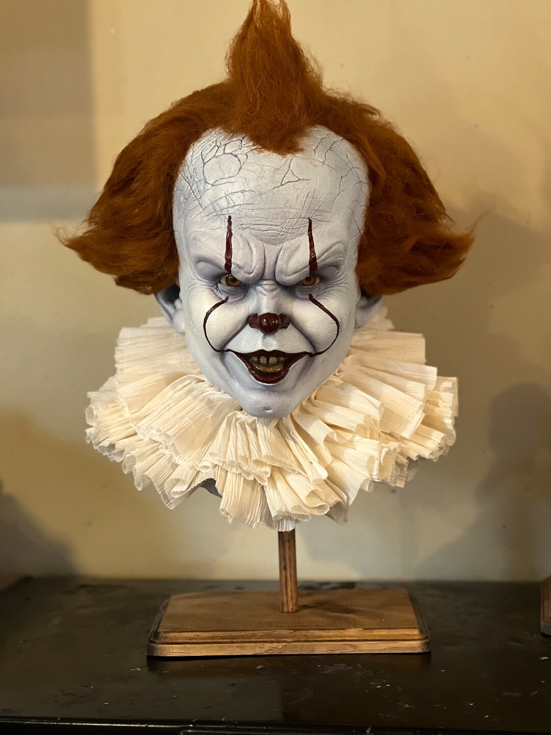 Pennywise 1:1 Resin Horror Bust Prop. - Etsy