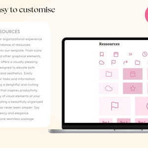 Coquette Student Planner, Template Notion, All-in-one, ADHD, Aesthetic ...