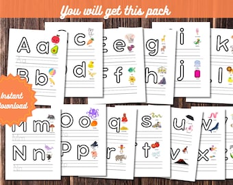 Preschool Printables Alphabet Play Doh Dough Mats Printable Toddler ...