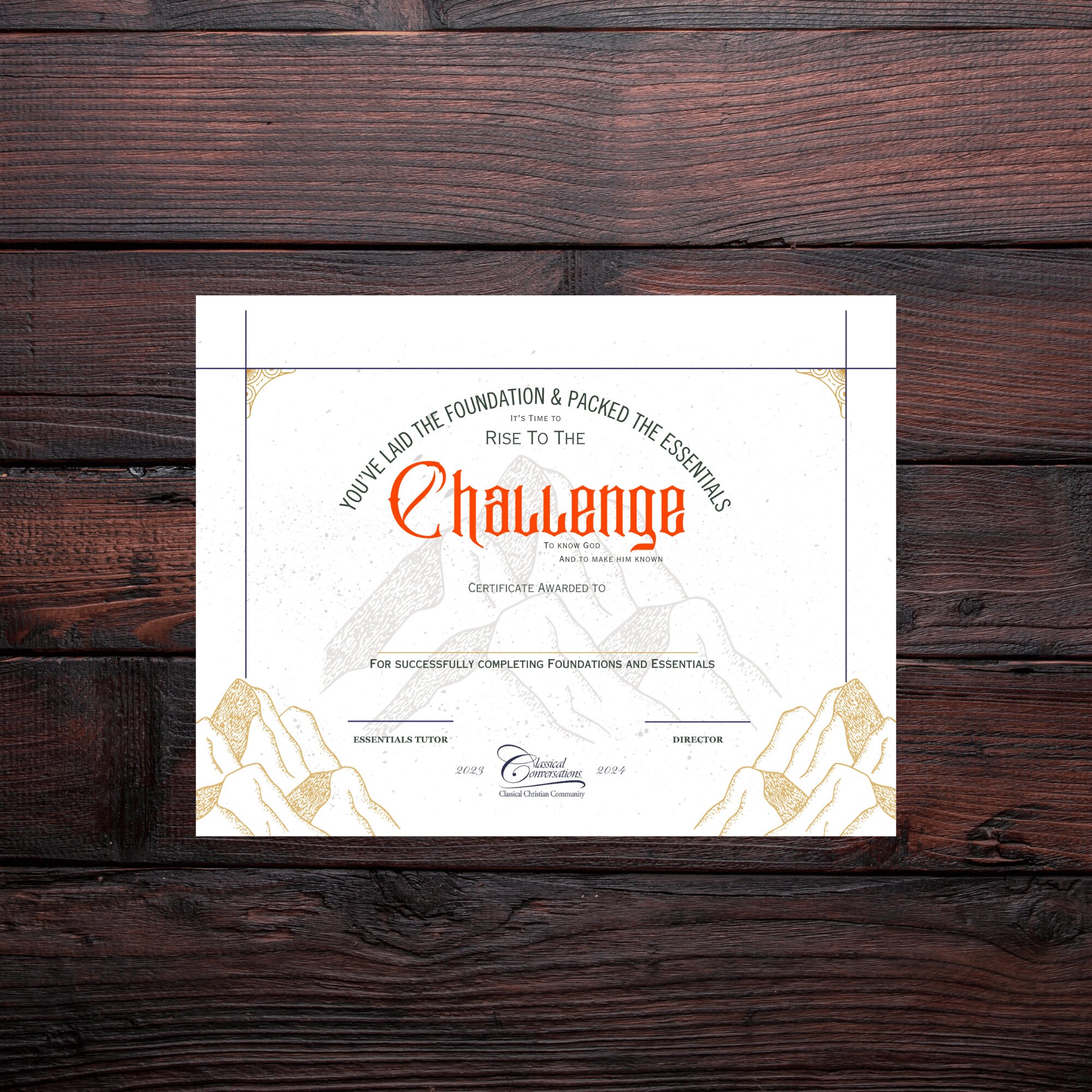 CC Cycle 3 EOY Celebration Bundle of Awards Classical Conversation ...