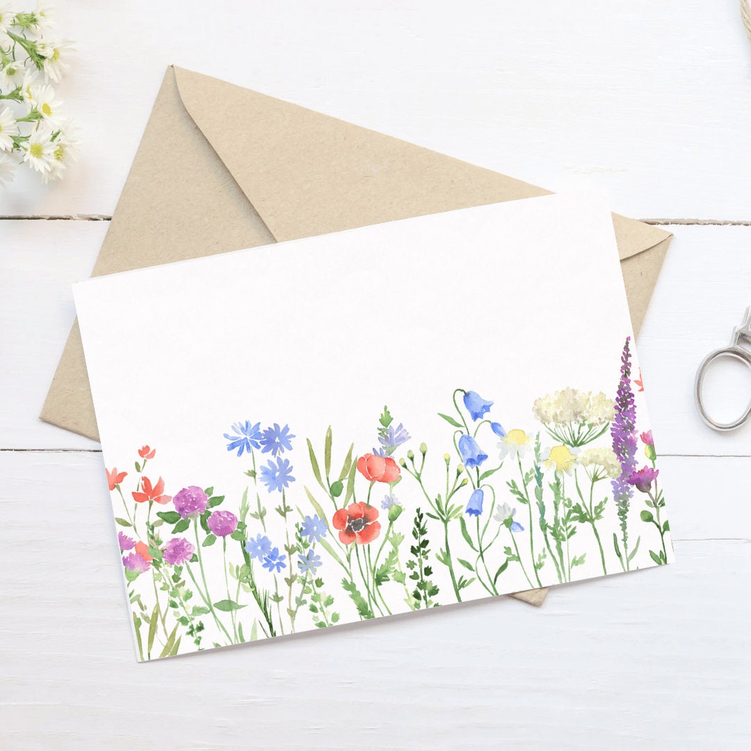 Classical Conversations Tutor Thank You Card: Floral Design (digital ...