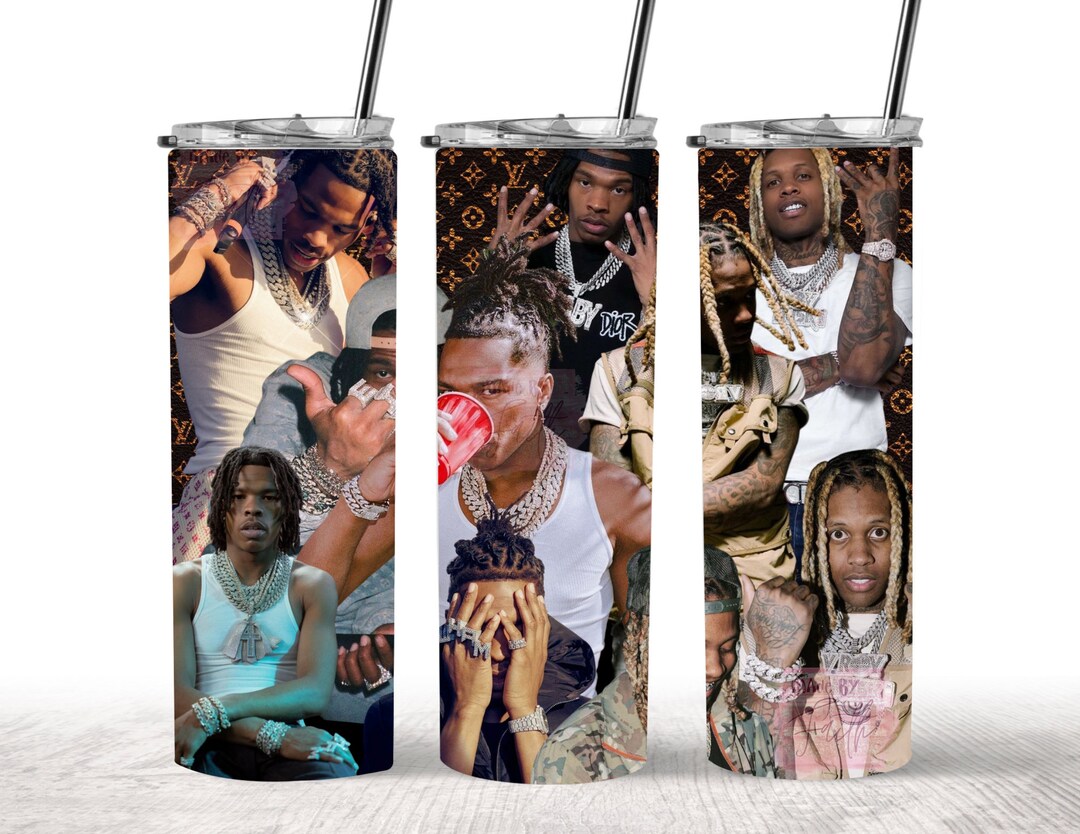 Rapper Themed Tumbler, Lil Durk, Lil Baby, Rap, Singers, Tumbler Design ...