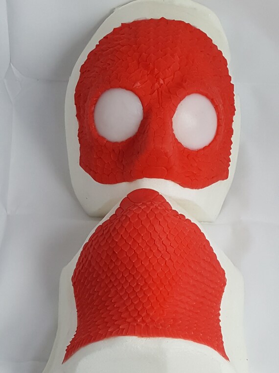 Scaley Face Mask Prosthetic Silicone Scales | Etsy