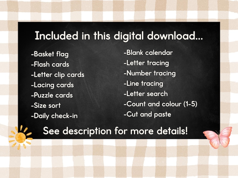 June Preschool Activity Pack: Summer Early Learning (PDF Download) - Etsy