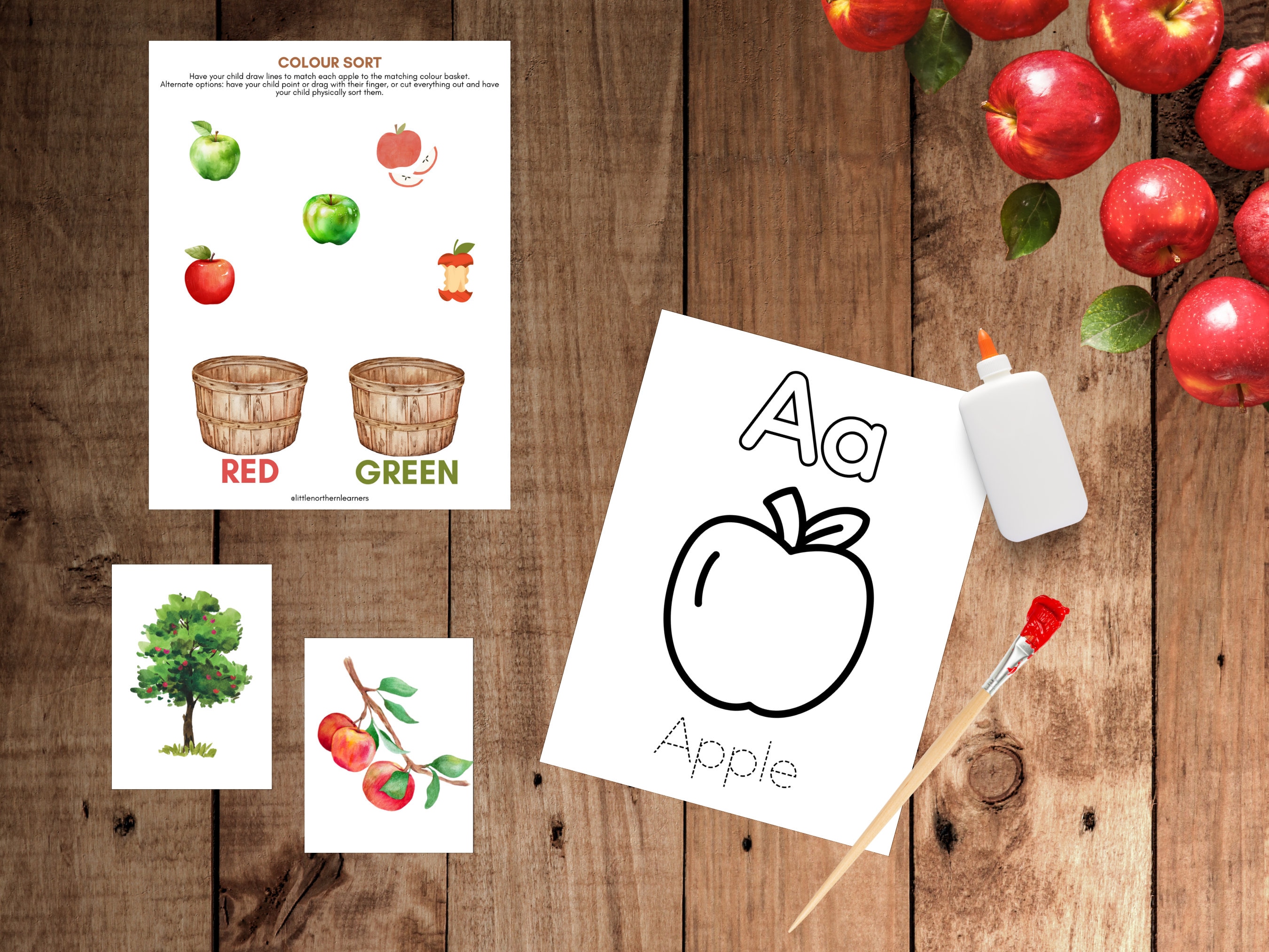 A is for Apple Preschool Activities | Letter A Preschool Unit ...