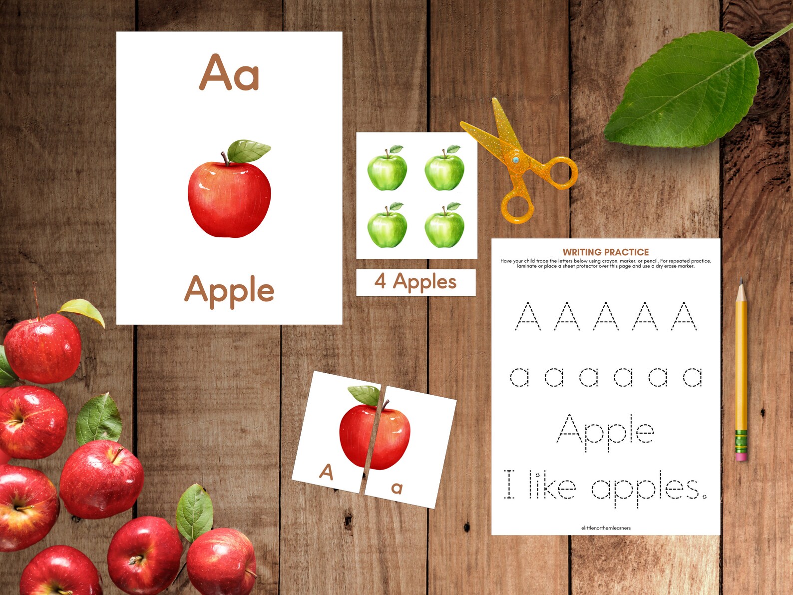 A is for Apple Preschool Activities | Letter A Preschool Unit ...