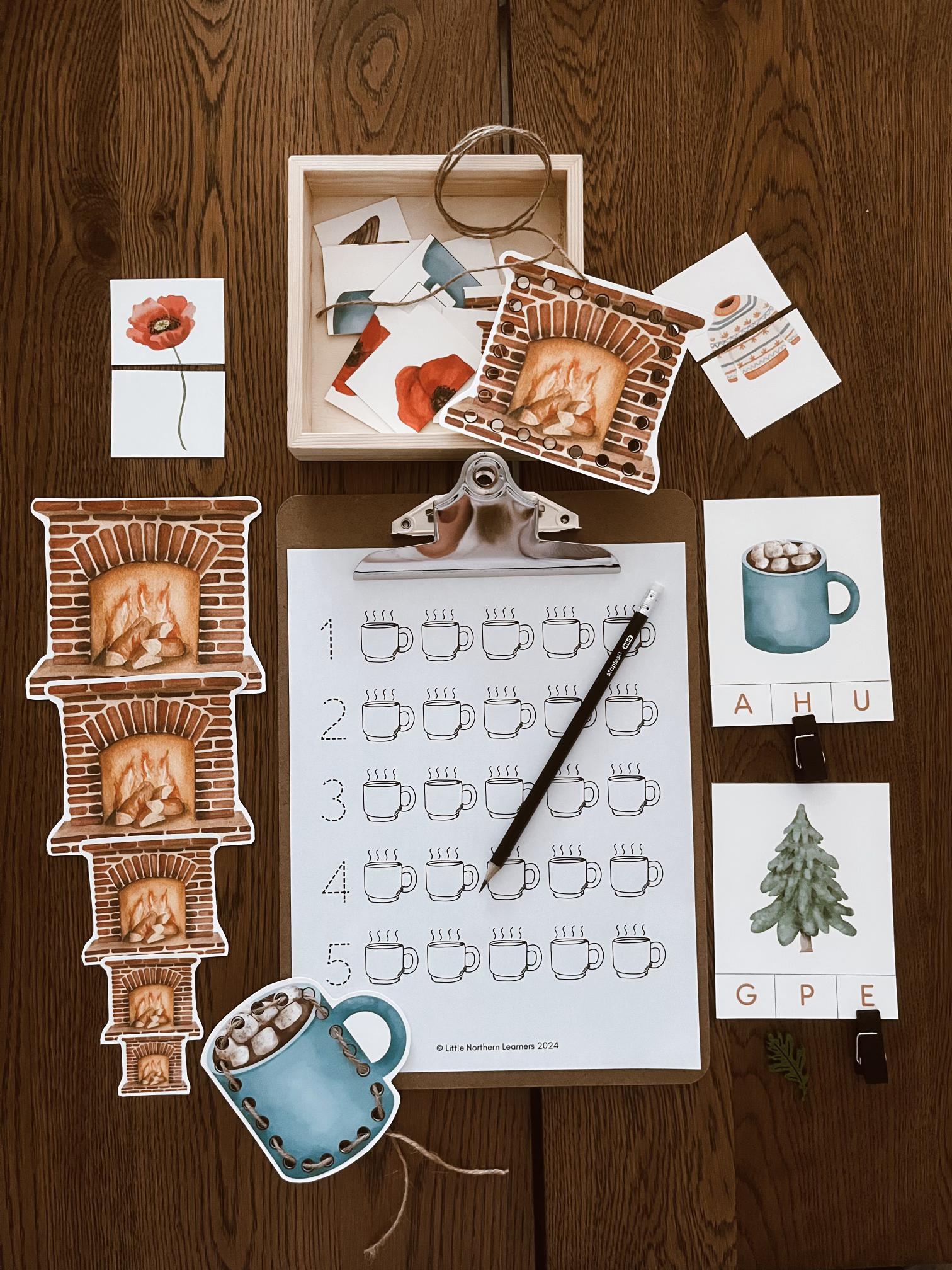 Fall Preschool Activity Bundle: Monthly Themed Pre-k Units (PDF ...