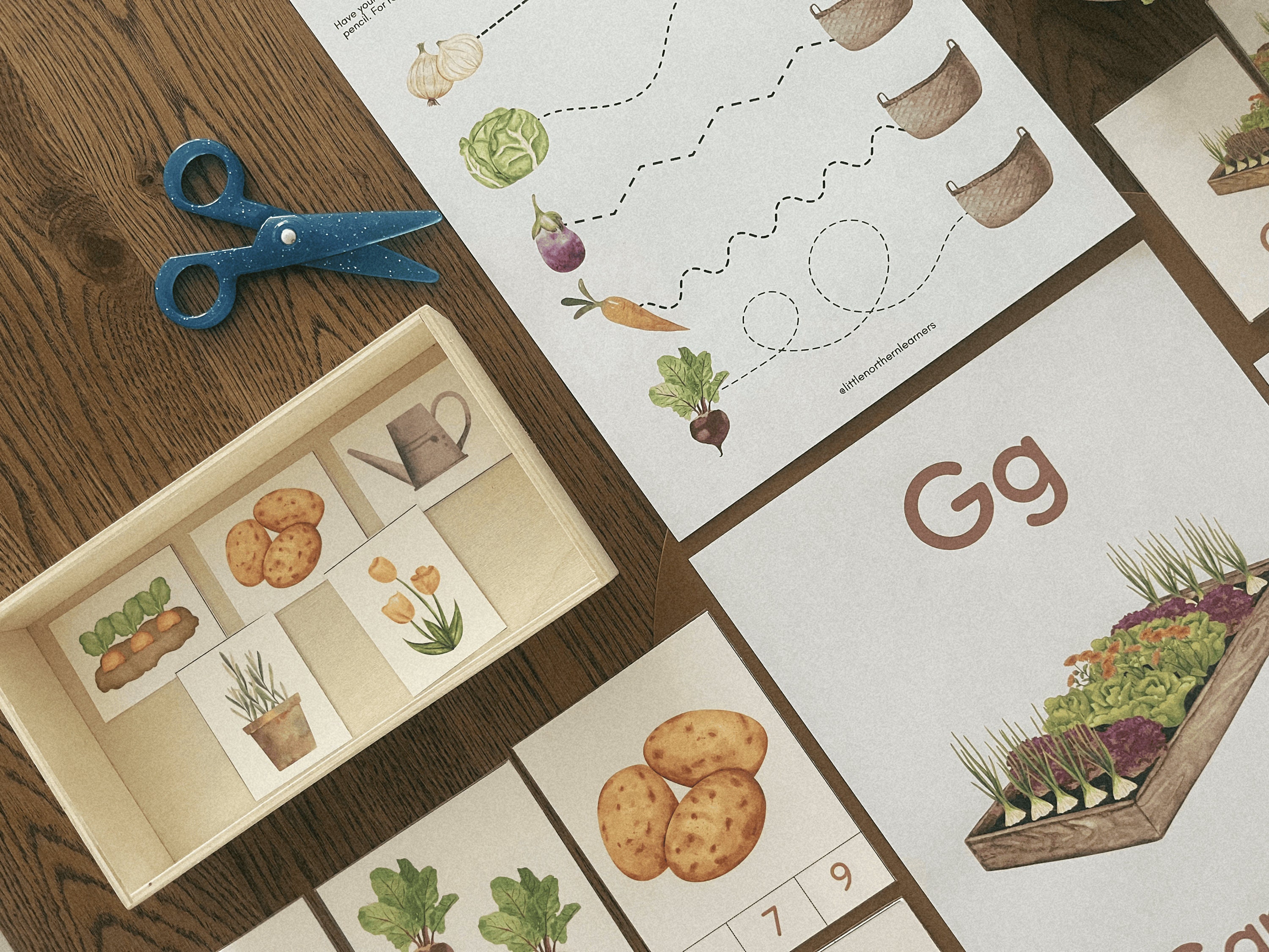 Letter G Garden Theme Preschool Unit: ABC Activities (PDF Download) - Etsy