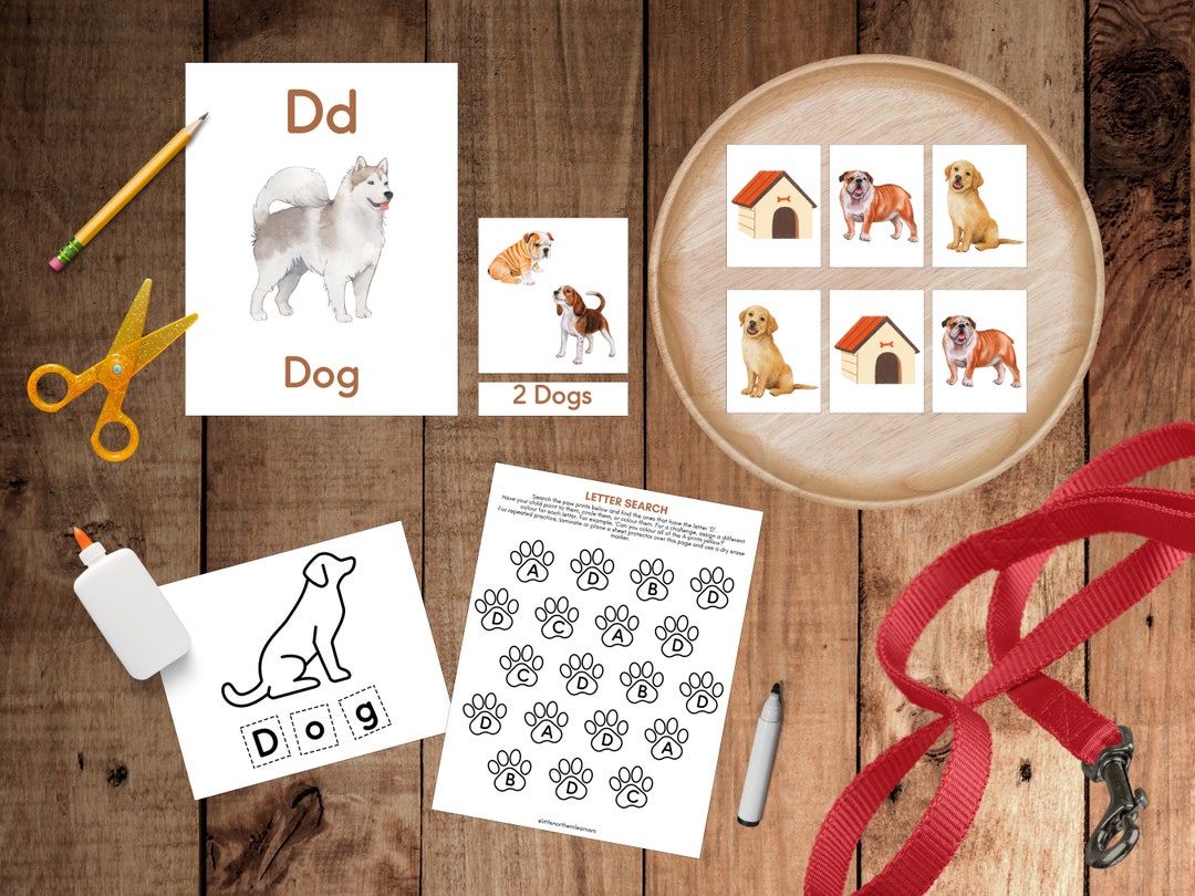 D is for Dog Preschool Activities Letter D Preschool Unit Homeschool ...