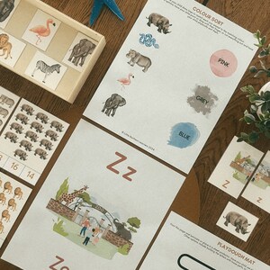 Z is for Zoo Preschool Activities | Letter Z Pre-k Unit | Homeschool ...