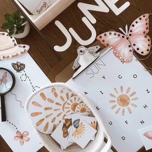 June Preschool Activity Pack: Summer Early Learning (PDF Download) - Etsy