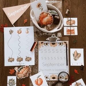 Fall Preschool Activity Bundle: Monthly Themed Pre-k Units (PDF ...