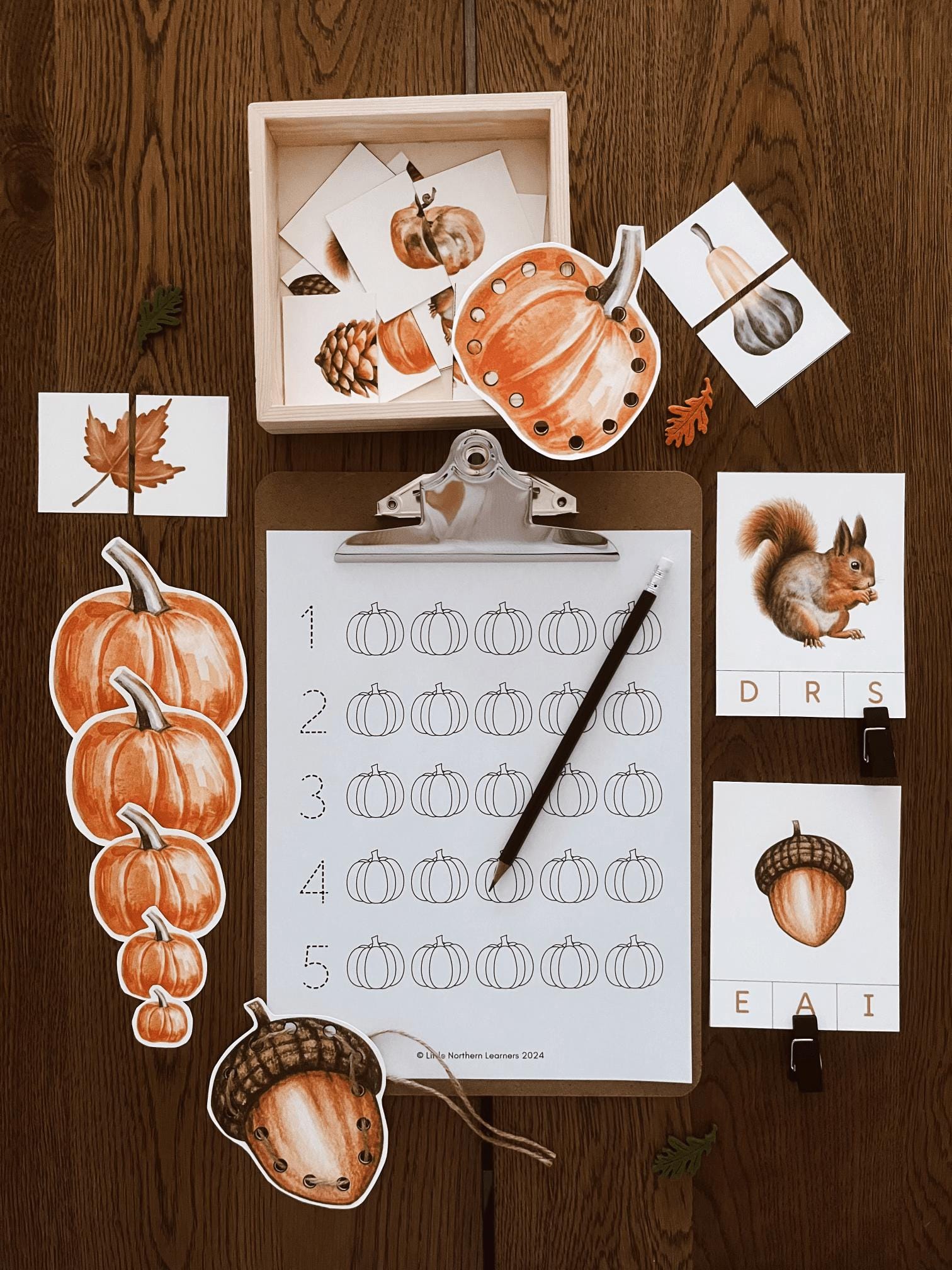 Fall Preschool Activity Bundle: Monthly Themed Pre-k Units (PDF ...