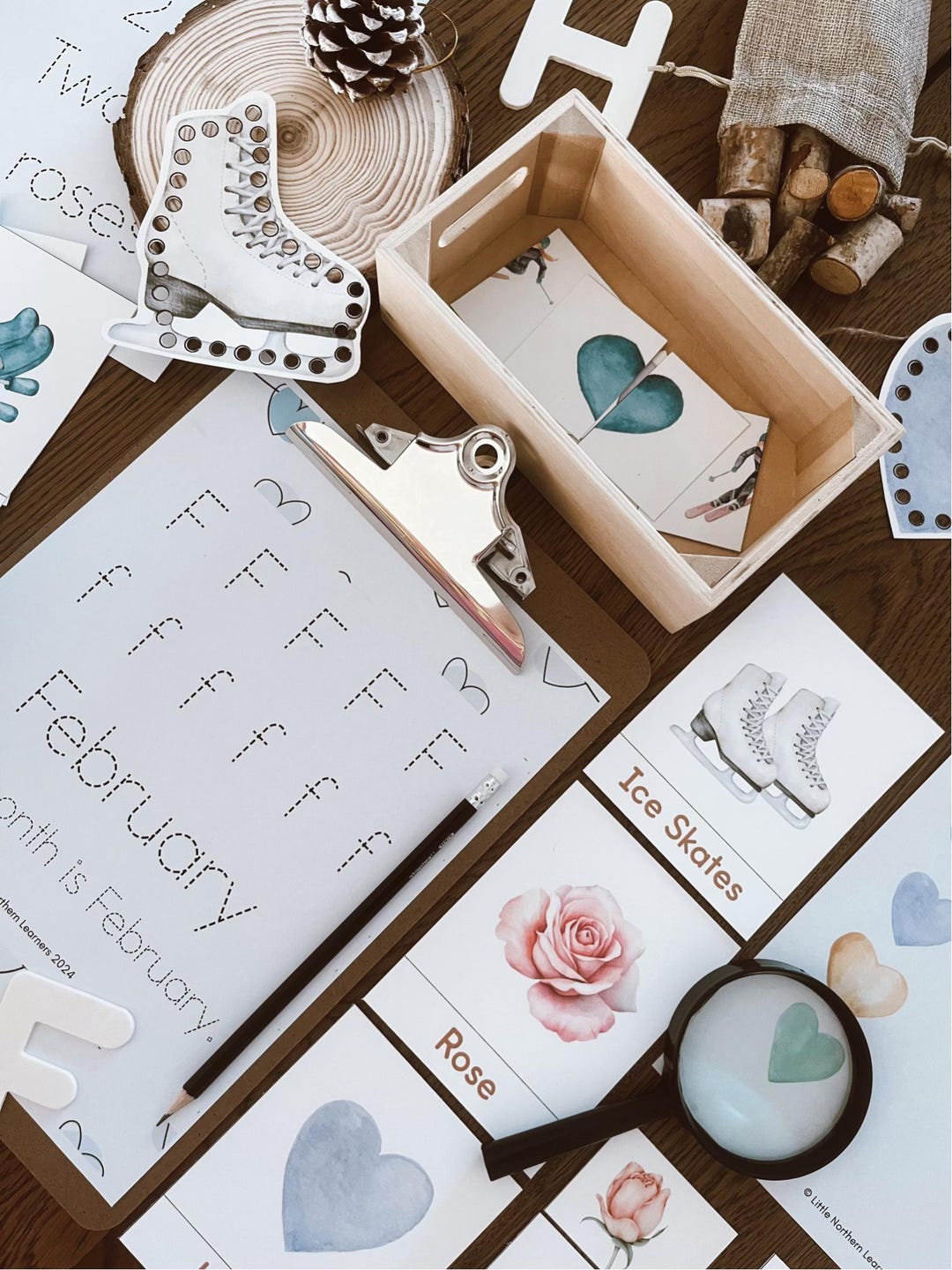 February Preschool Activities Morning Basket | February Preschool Unit ...