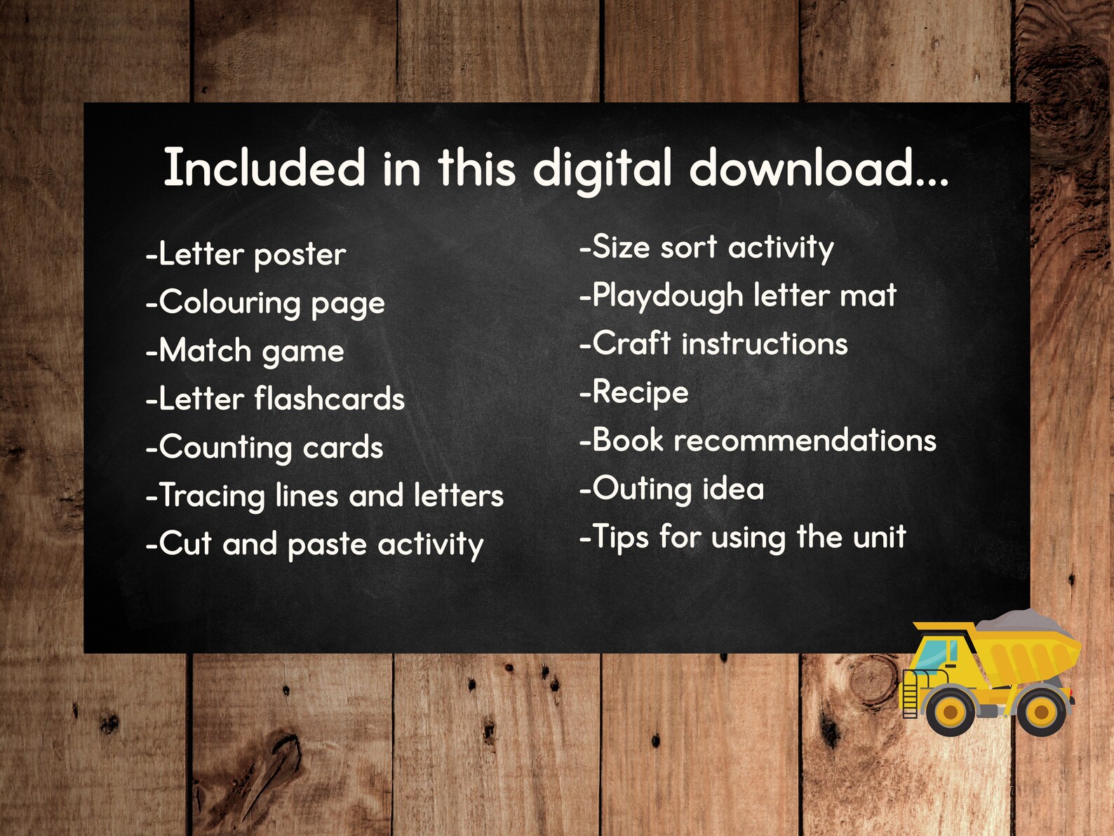 Letter C Preschool Unit: Construction Themed Activities (PDF Download ...