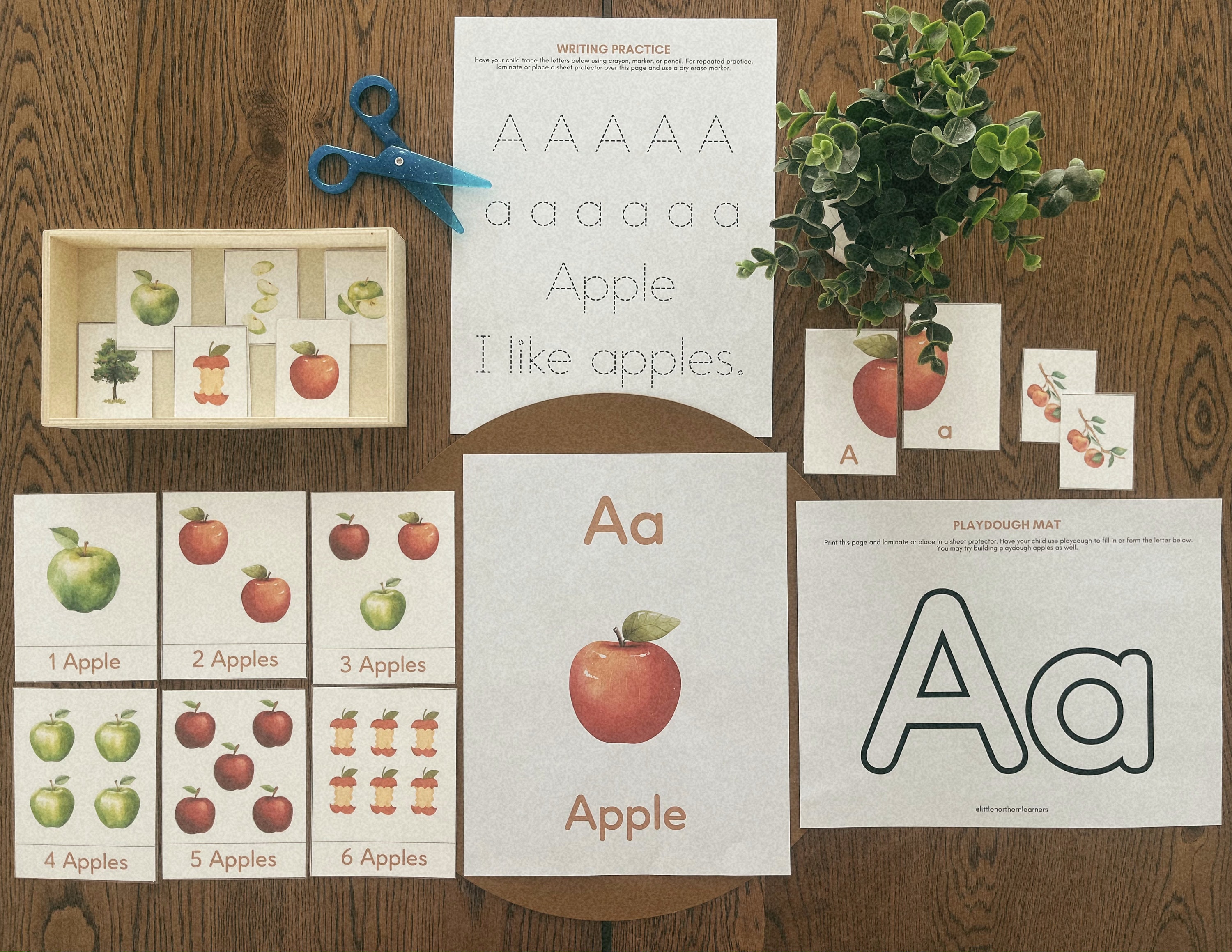 A is for Apple Preschool Activities | Letter A Preschool Unit ...