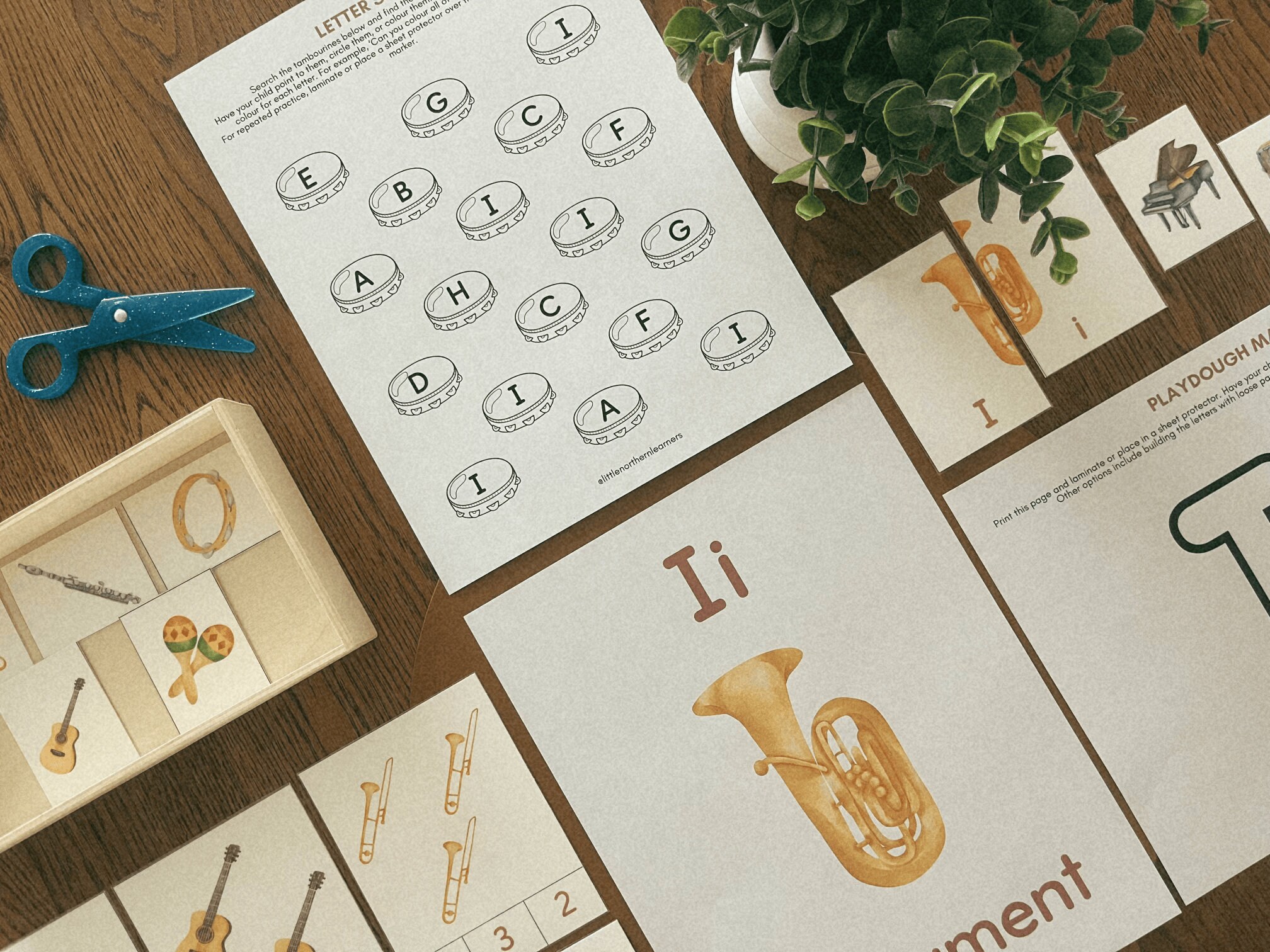 Letter I Preschool Activities: Instrument Unit (PDF Download) - Etsy