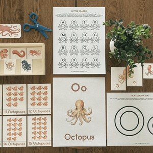 O is for Octopus Preschool Activities | Letter O Preschool Unit ...