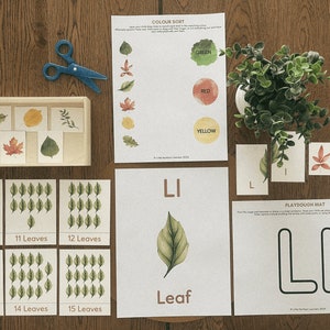 L is for Leaf Preschool Activities | Letter L Preschool Unit ...