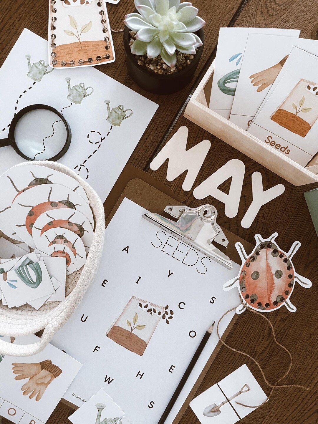 May Preschool Activities Morning Basket | May Preschool Unit | Early ...