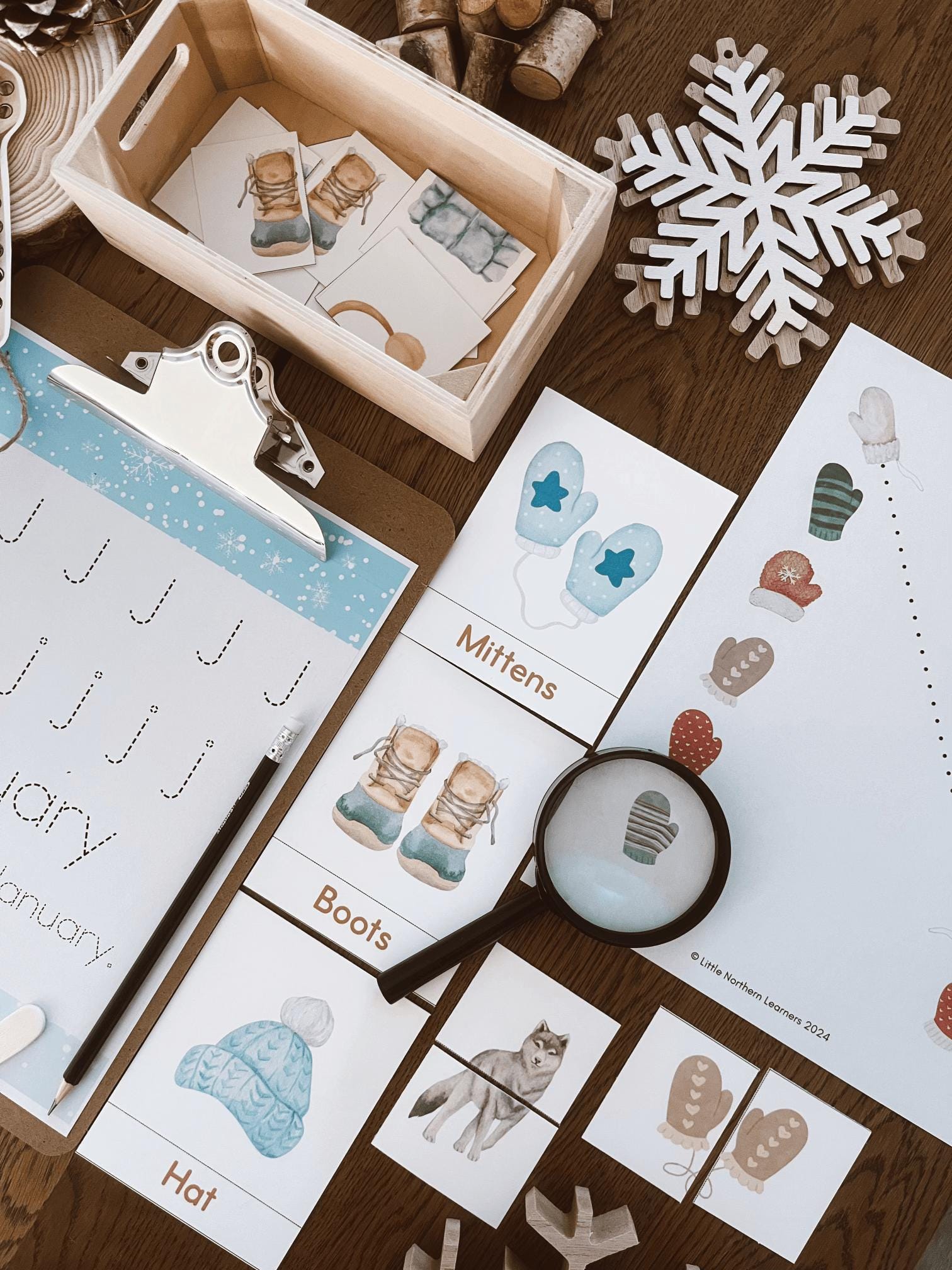 January Preschool Activity Pack: Homeschool Learning (PDF Download) - Etsy