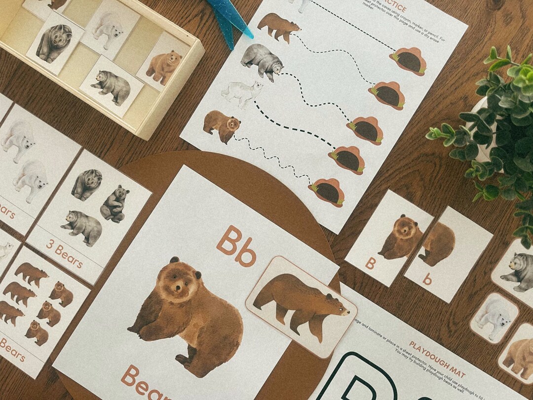 B is for Bear Preschool Activities | Letter B Preschool Unit ...