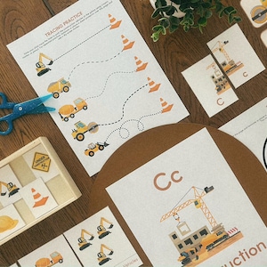 Letter C Preschool Unit: Construction Themed Activities (PDF Download ...
