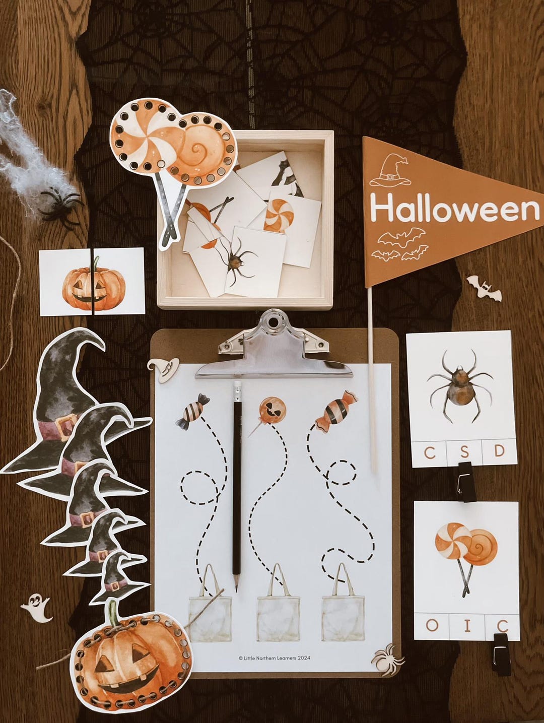 Halloween Preschool Activity Bundle: Homeschool Learning (PDF Download ...