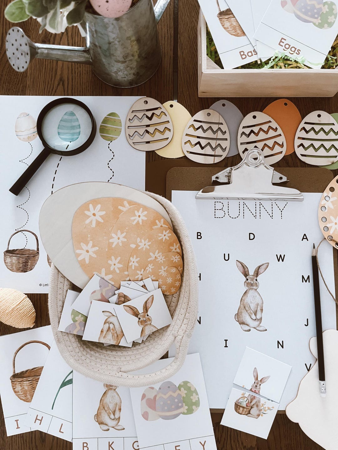 Easter Preschool Activity Bundle: Homeschool Learning (PDF Download) - Etsy