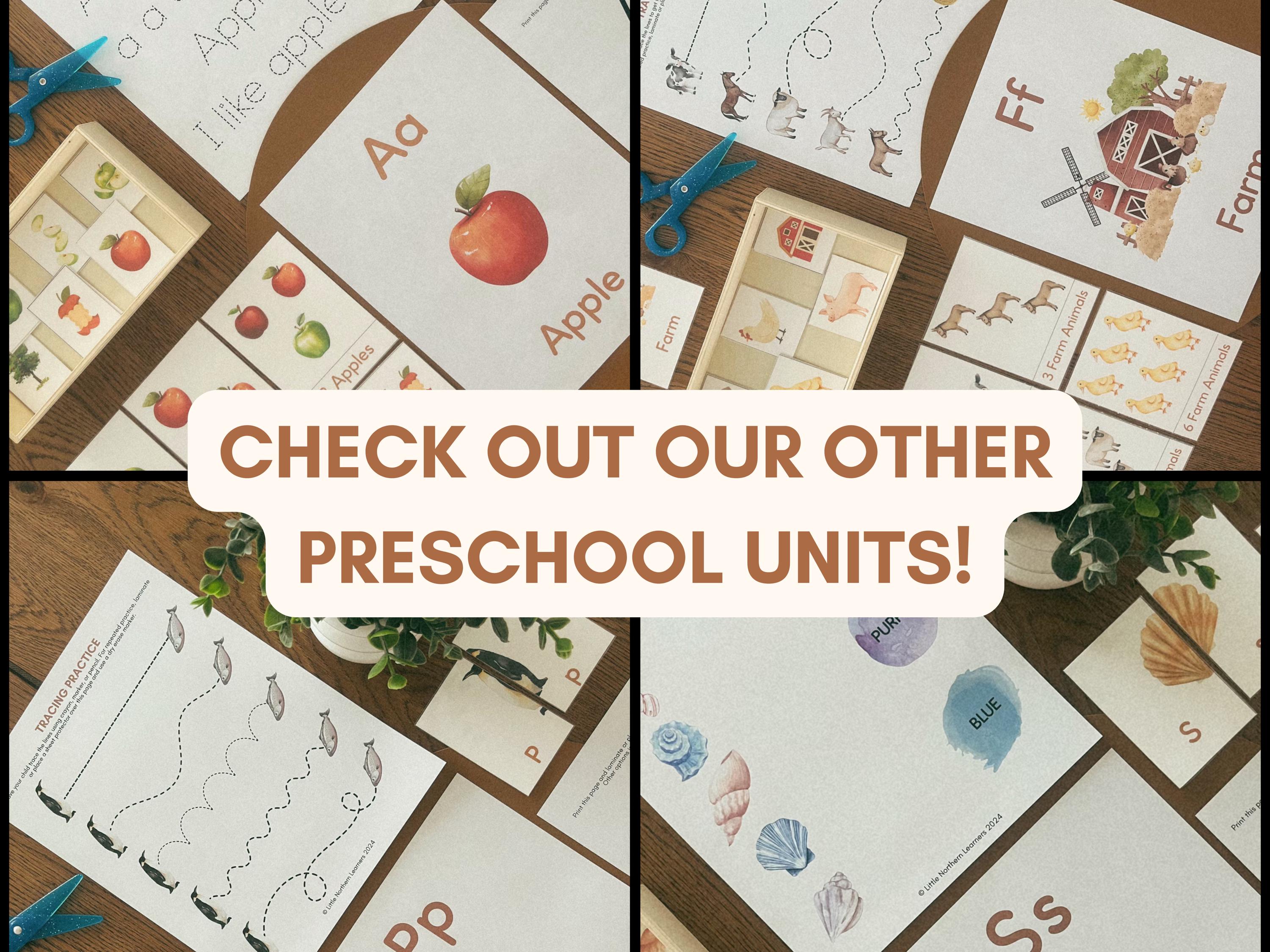 September Preschool Activity Bundle: Homeschool Early Learning (PDF ...