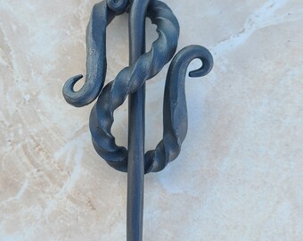 Hand Forged Hair Pin - Etsy