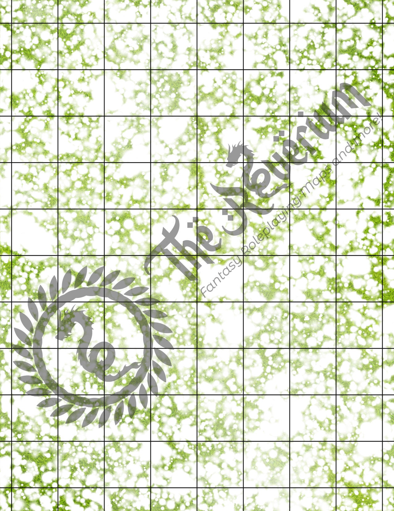 5-pack of Tileable Open Area Maps (8.5 X 11 Inch Letter Size), D&D ...