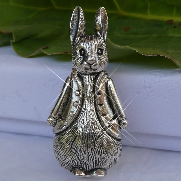 Peter Rabbit Brooch - Etsy UK