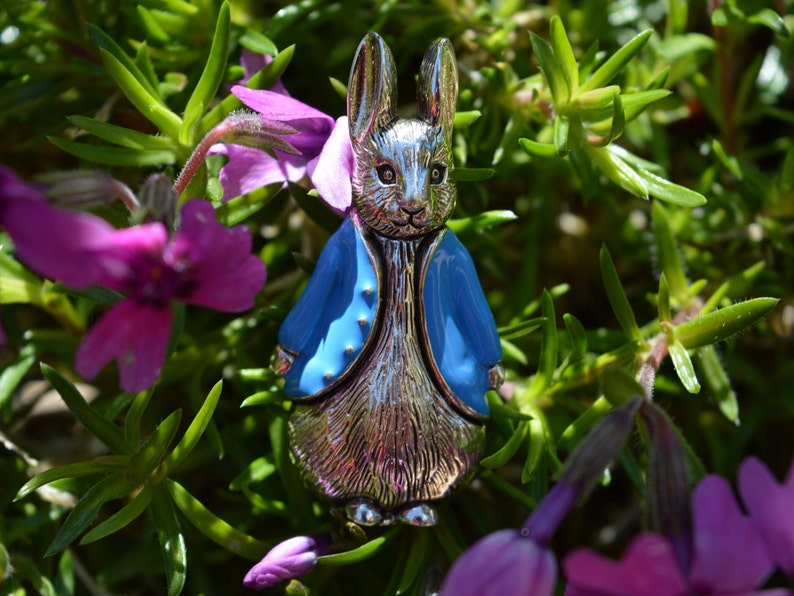 PETER RABBIT Brooch/pin peter Rabbit Sterling Silver - Etsy