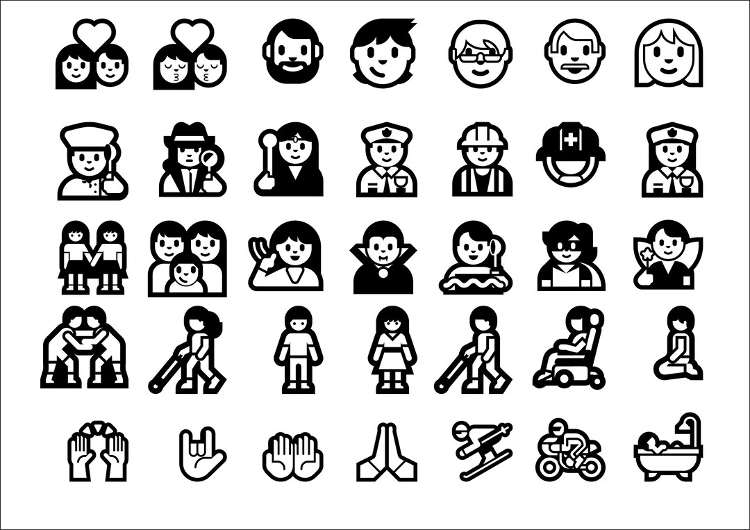 FACE Bundle Svg PEOPLE Face Svg FACE Svg Face for Cricut - Etsy Australia