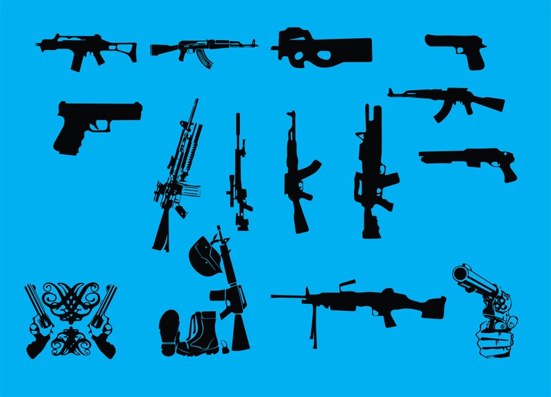 GUN Svg Gun Bundle Svg Hunter Svg GANSTER Svg SEXY Ganster - Etsy Denmark