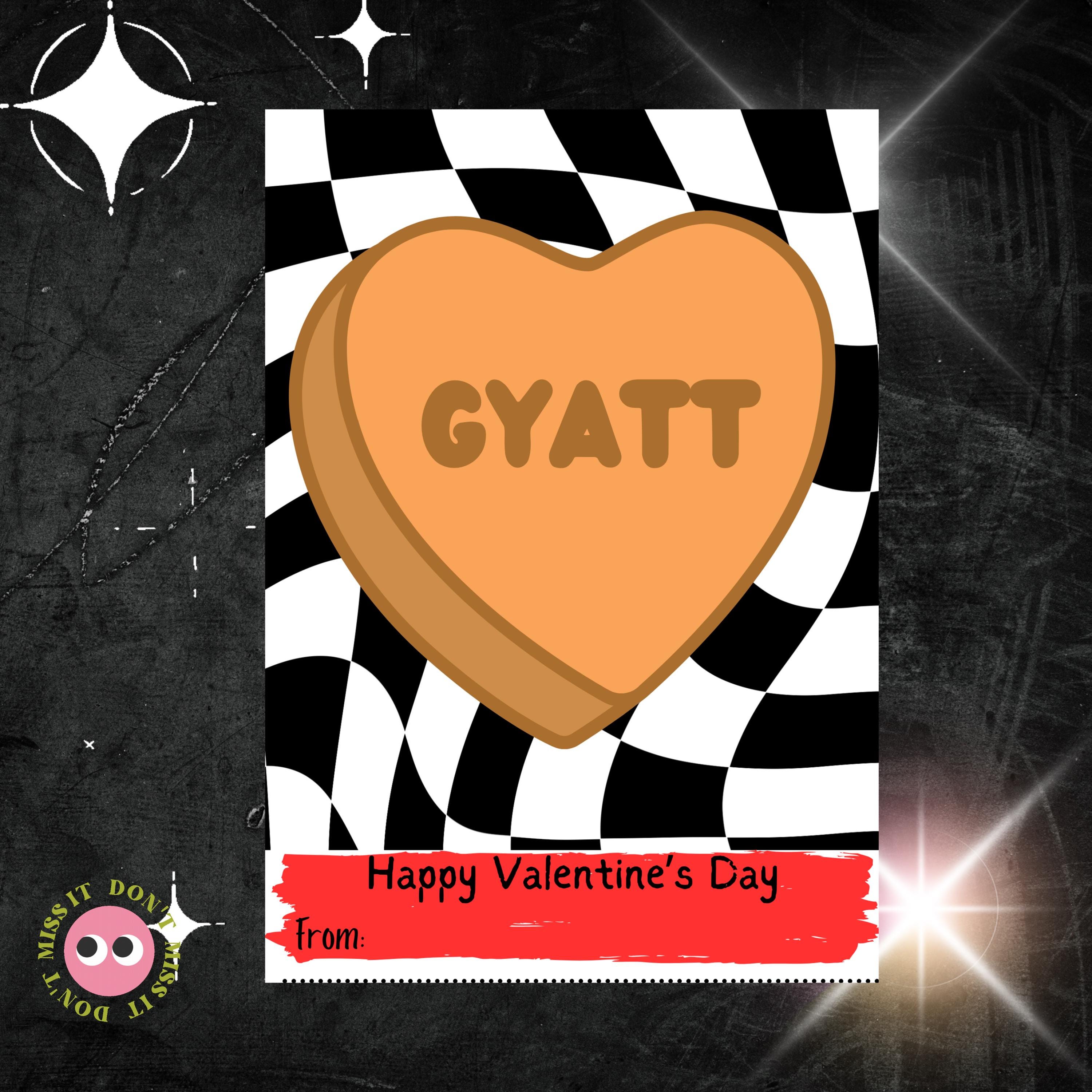 Funny Slang Kids Valentine Printable, Class Valentines, Tween ...