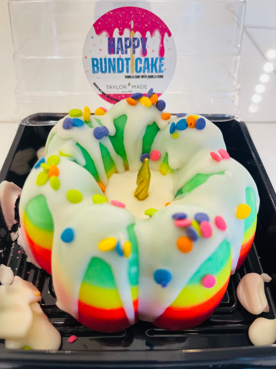 Vanilla Scented Wax Melt Cake Buttercream Wax Melt Vanilla - Etsy