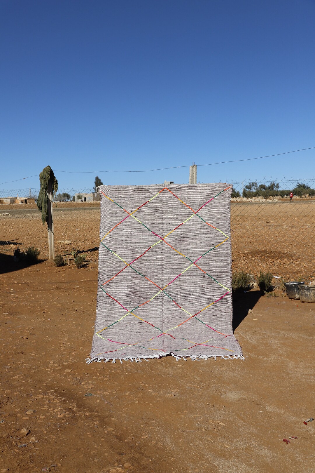 Custom Moroccan Hanbel Rug: Handwoven Berber Kilim Carpet - Etsy