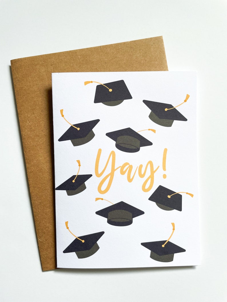 Yay Graduation Card, Congrats Grad Card, Graduation Greeting Card ...